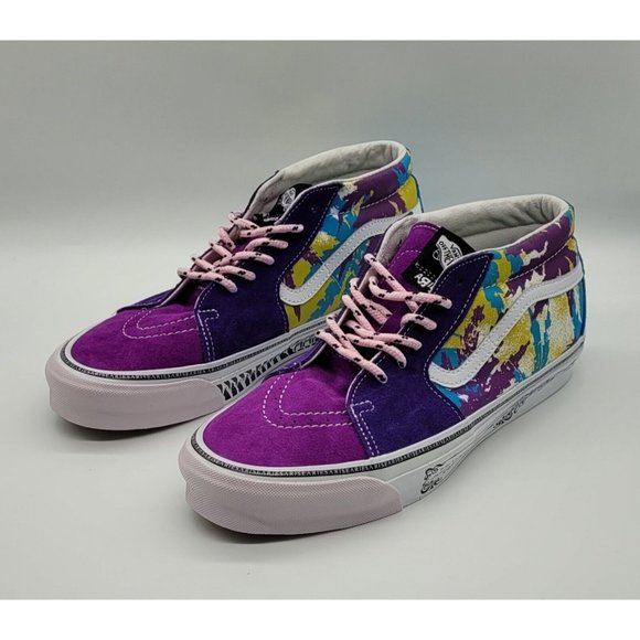 Vans | Shoes | Vans X Aries Og Sk8mid Lx Sneakers Weed Bright | Poshmark